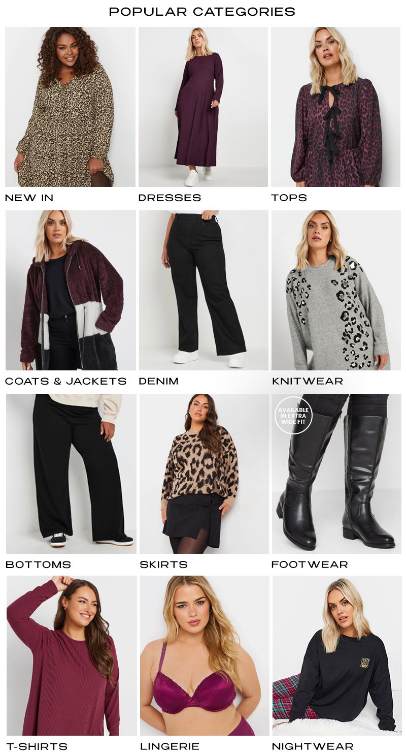 Plus Size Clothing for Women in Sizes 14-40 | Yours Clothing