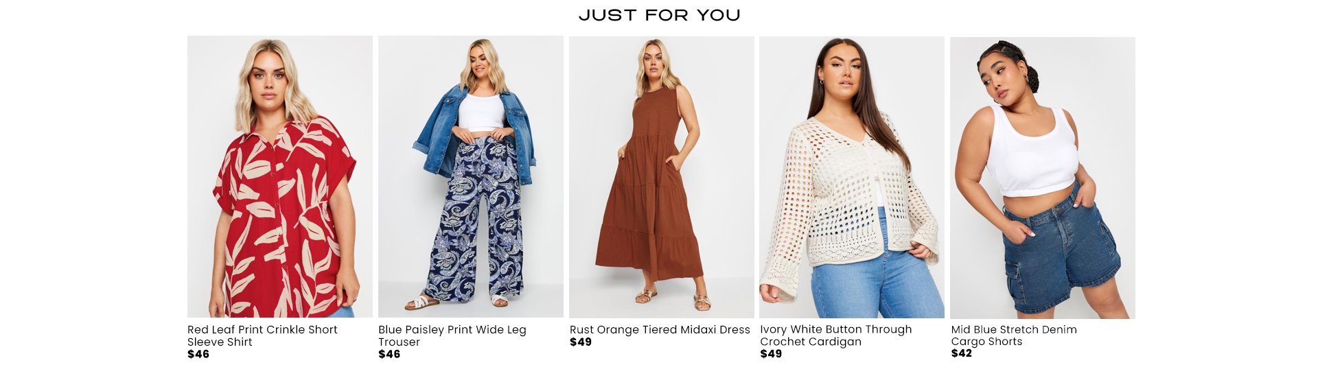 Plus Size Clothing for Women in US Sizes 10-36 | Yours Clothing